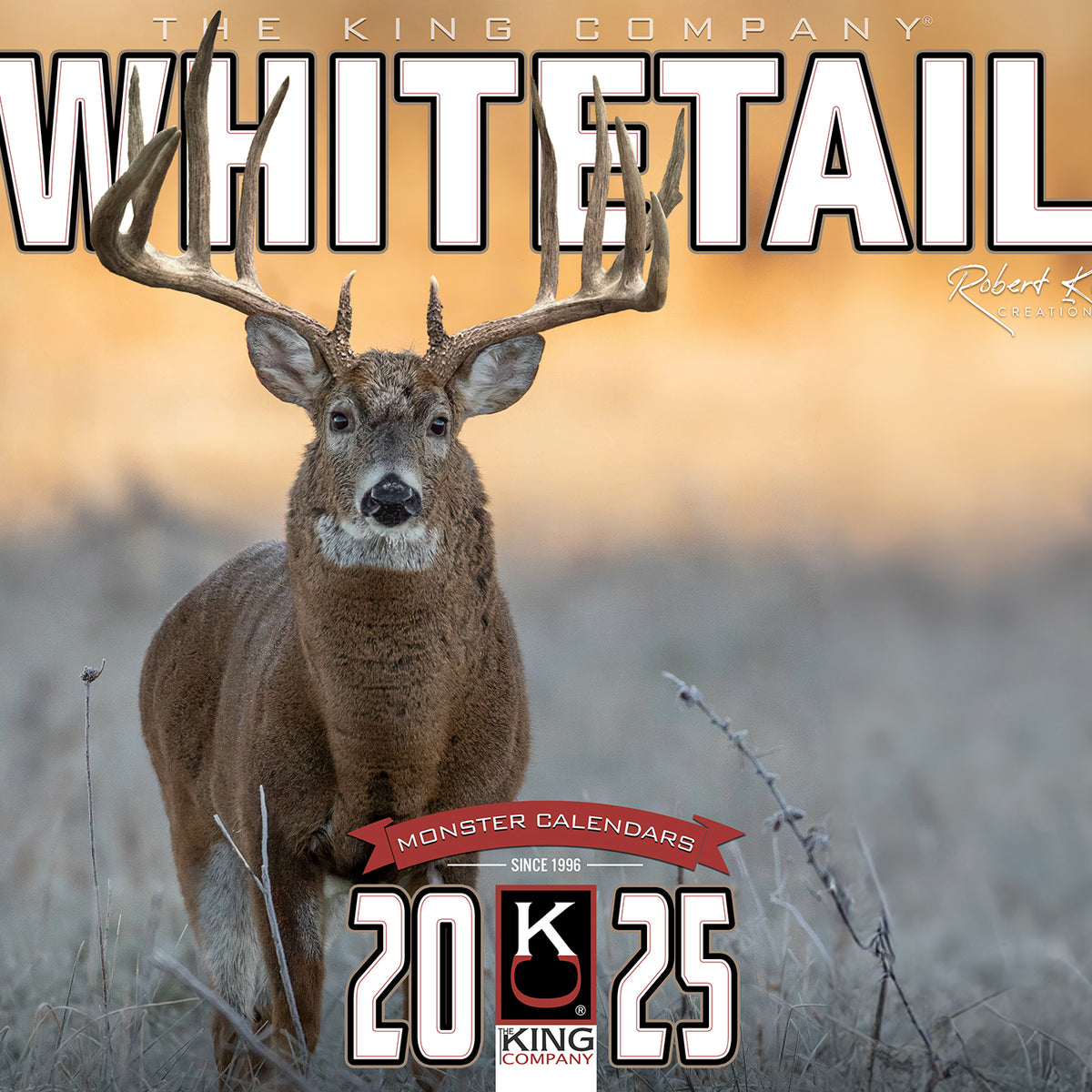 2025 Monster Whitetail Deer Wall Calendar | Big Size 14"x22" – The King ...