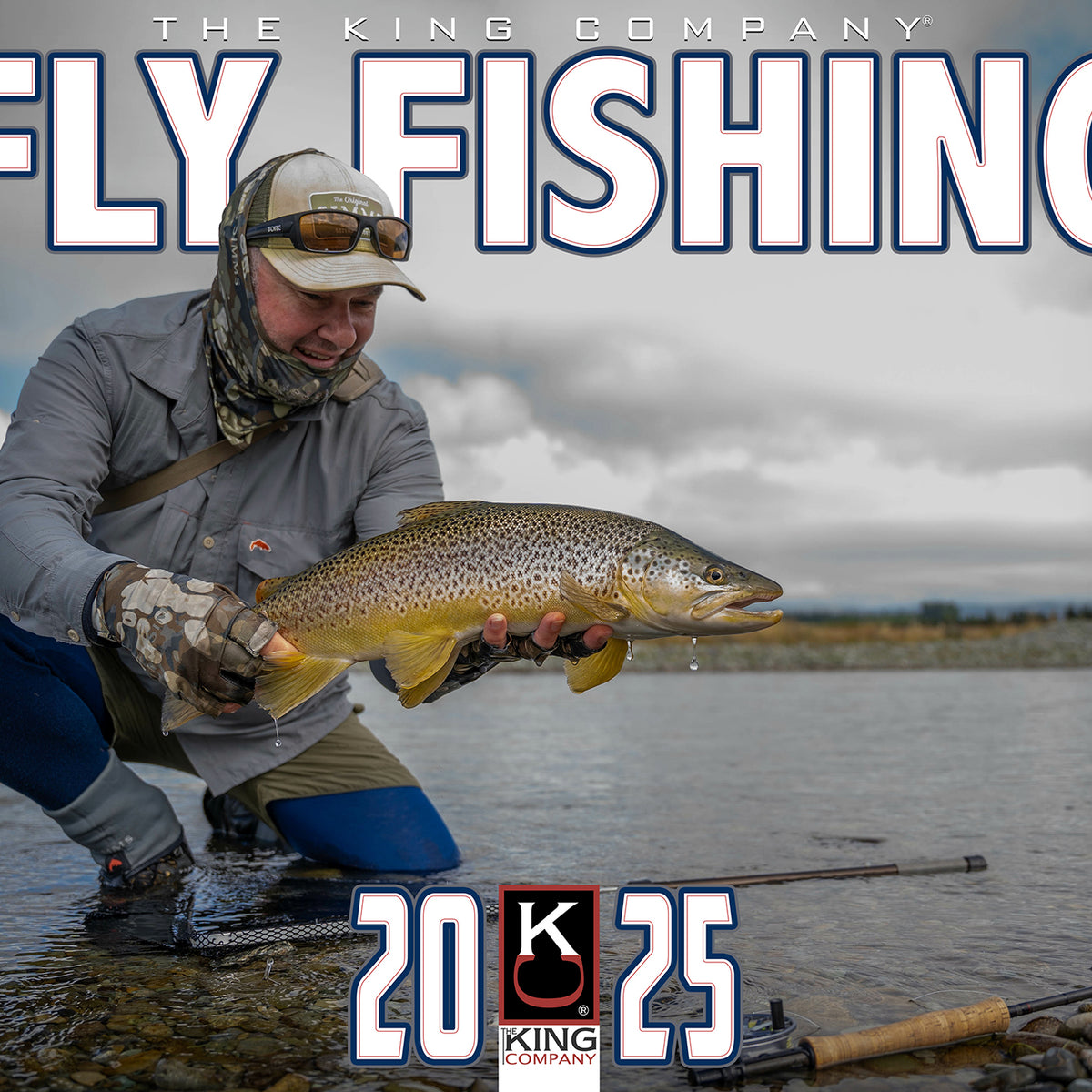 2025 Fly Fishing Wall Calendar 16-Month X-Large Size 14x22, Best ...