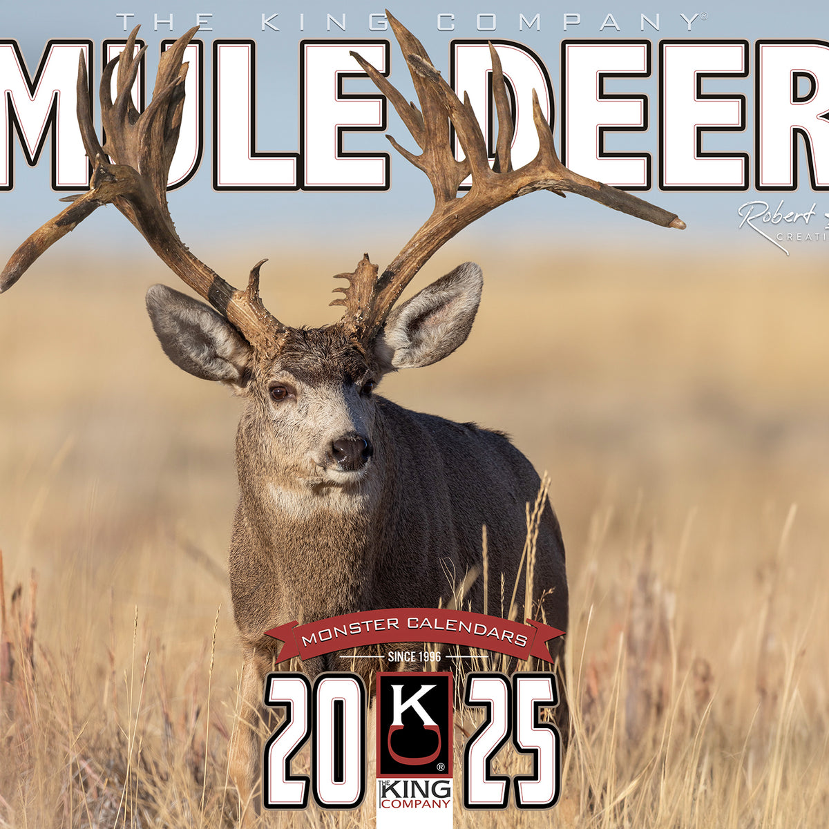 2025 Monster Mule Deer Wall Calendar 16-Month X-Large Size 14x22, Best ...