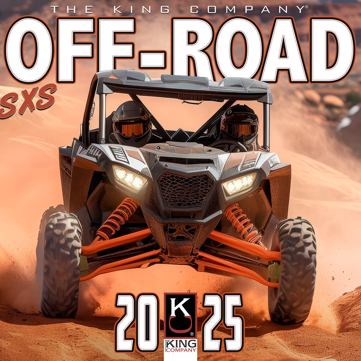 2025 Off-Road SXS Wall Calendar 16-Month X-Large Size 14x22, Off ...