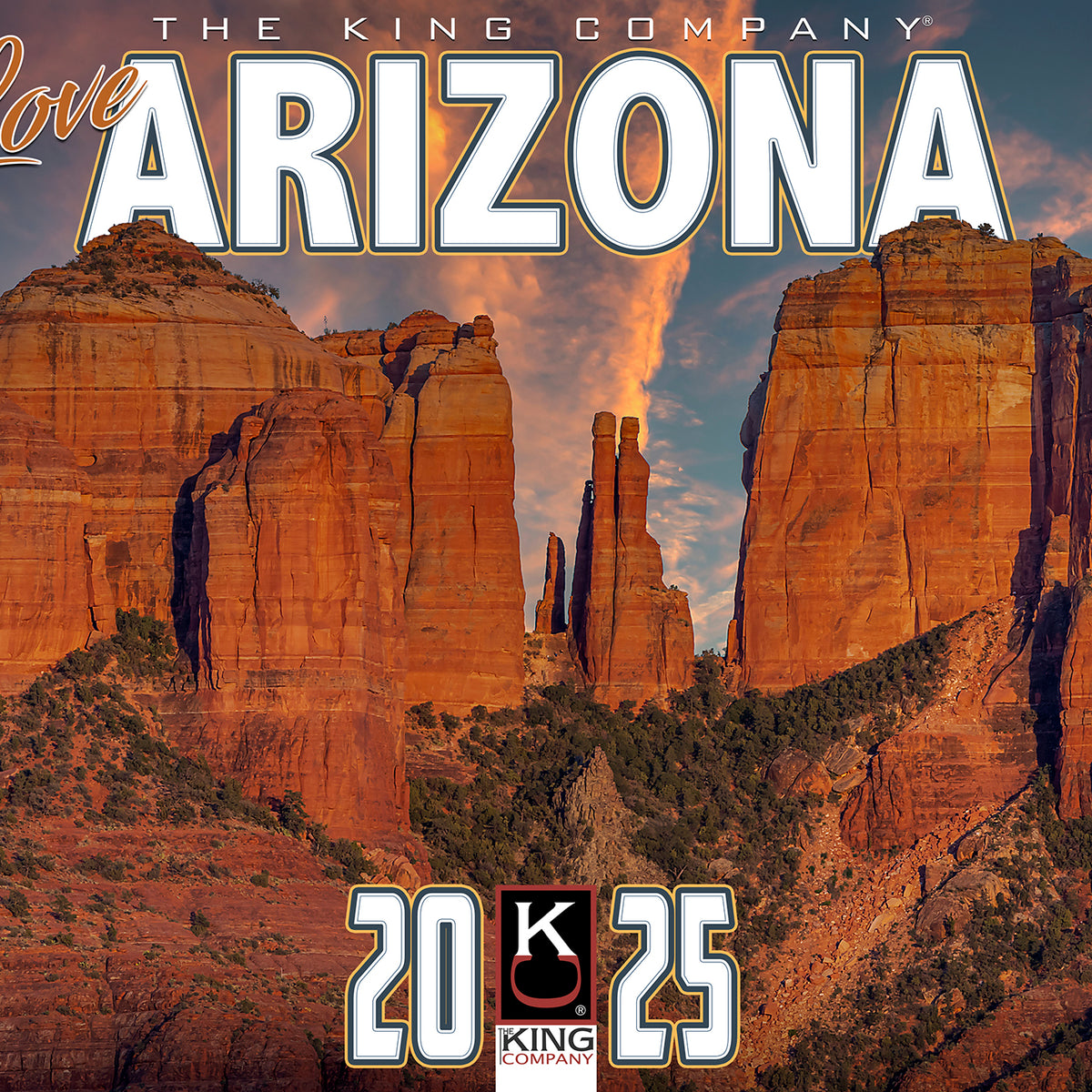 2025 Arizona Scenic Wall Calendar 16-Month Best Arizona Calendar – The ...