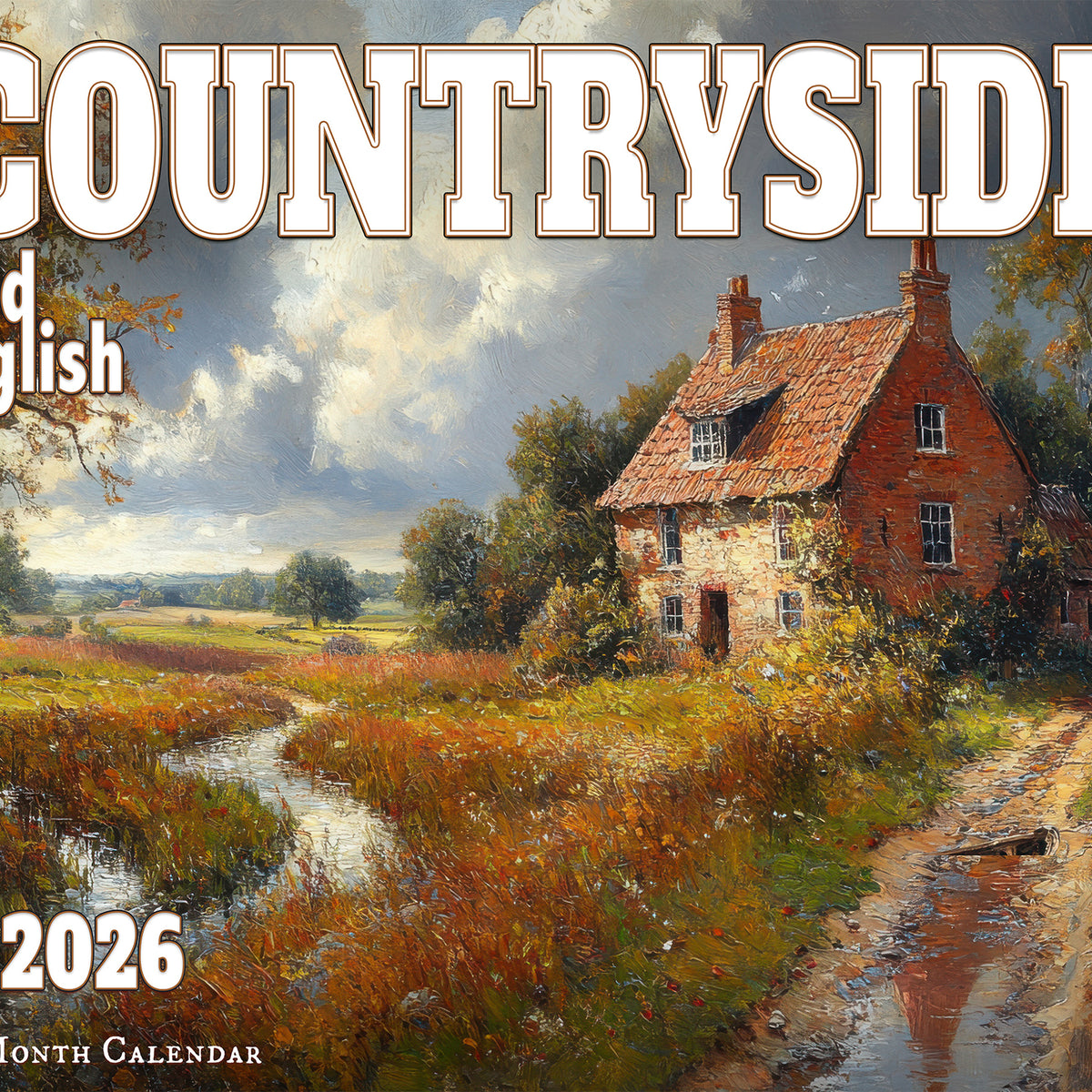 2026 Old English Countryside Wall Calendar – Timeless Rural Scenery ...