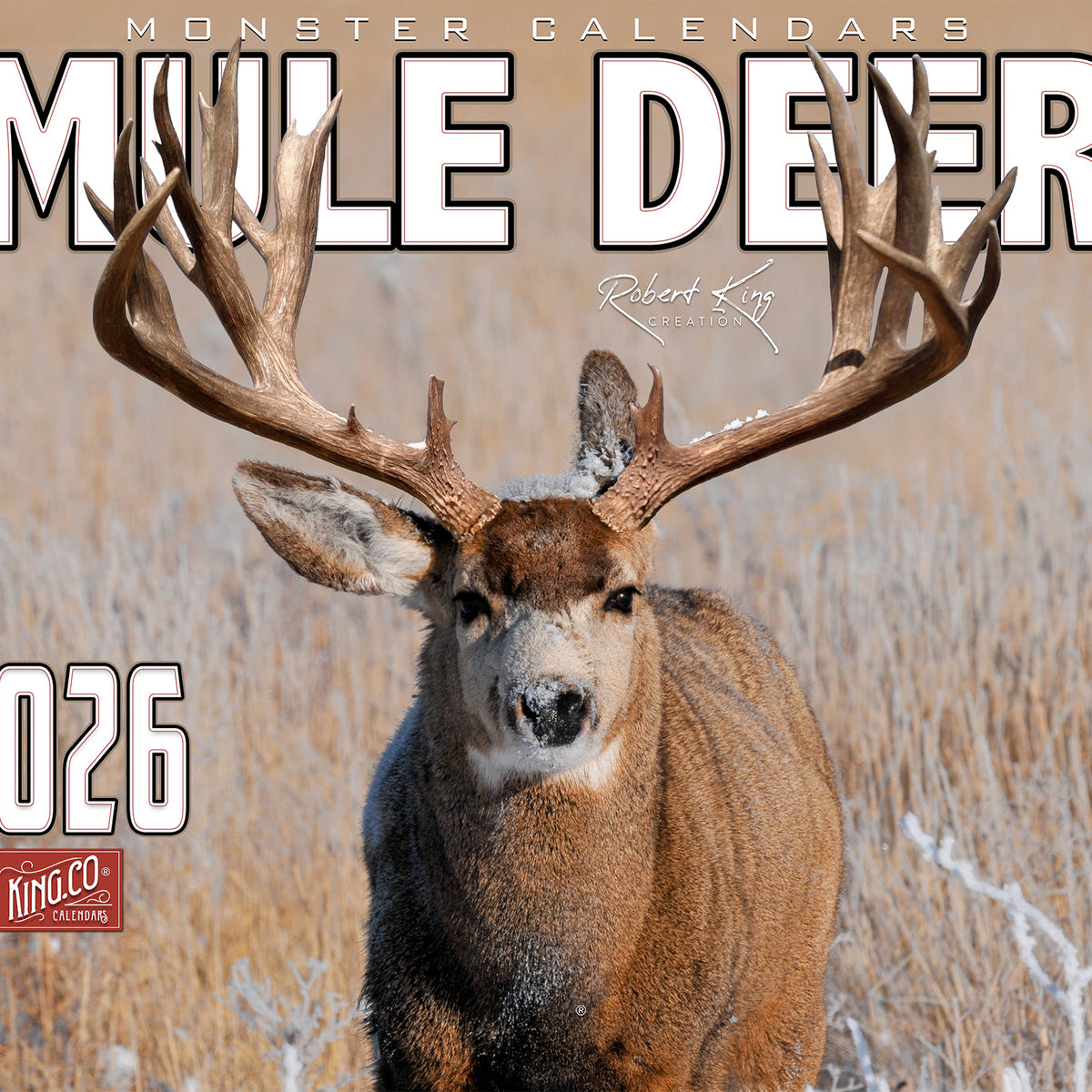 2026 Mule Deer Wall Calendar – Robert King Signature Series – The King ...